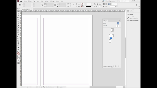 Pod - Les Gabarits - Indesign